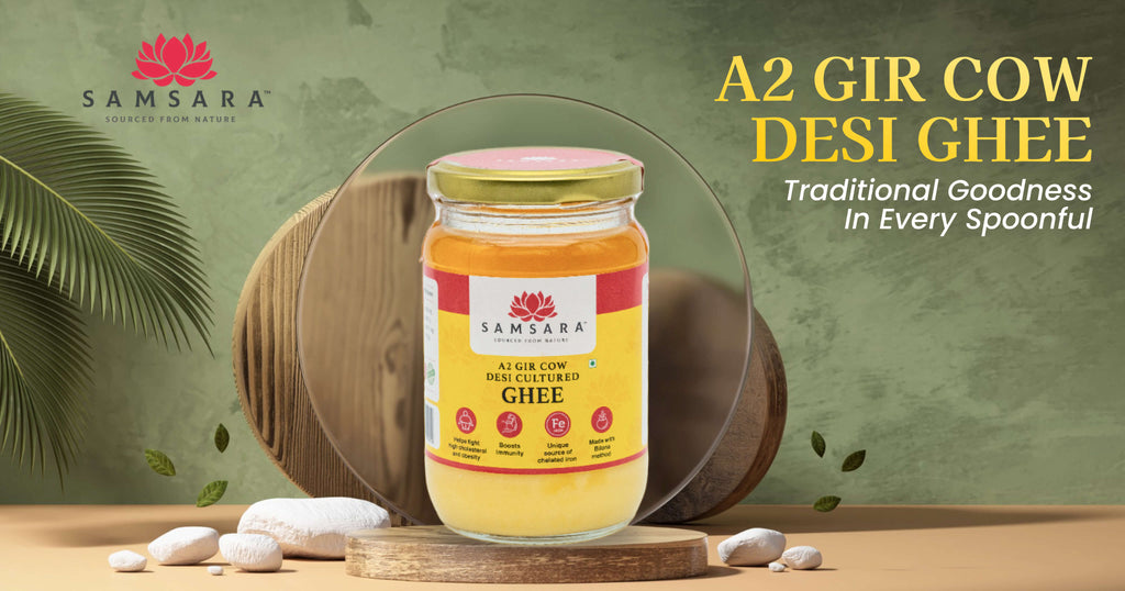 A2 Gir Cow Desi Ghee Traditional Goodness in Every Spoonful – Kishor ...
