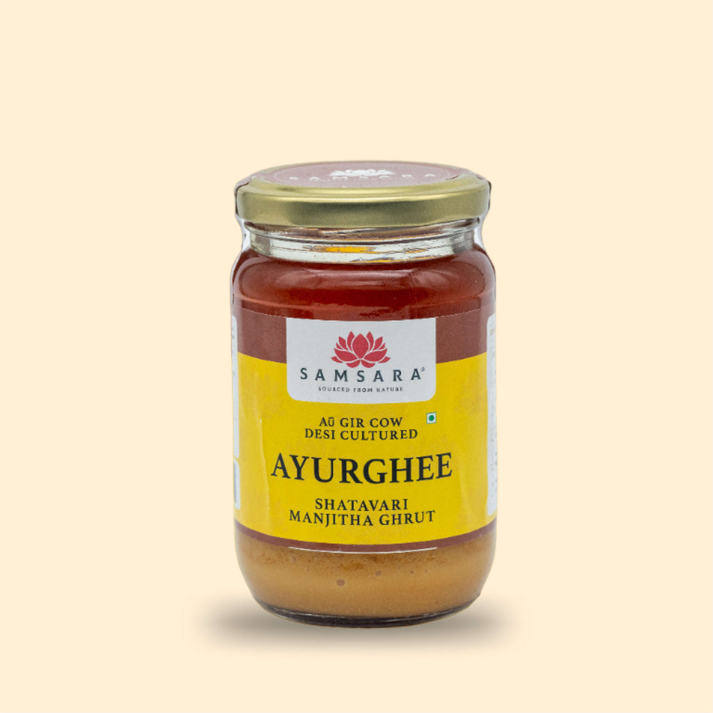 Shatavari Manjitha Ghrut Ayurghee - 250ml – Kishor Agro Products